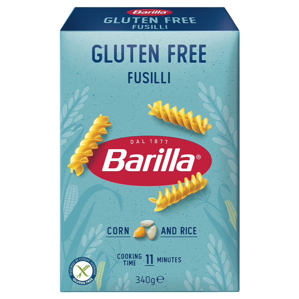 FUSILLI GF BROWN RICE 8X340G BARILLA ITALY - Mayers Fine Food - Mayers ...