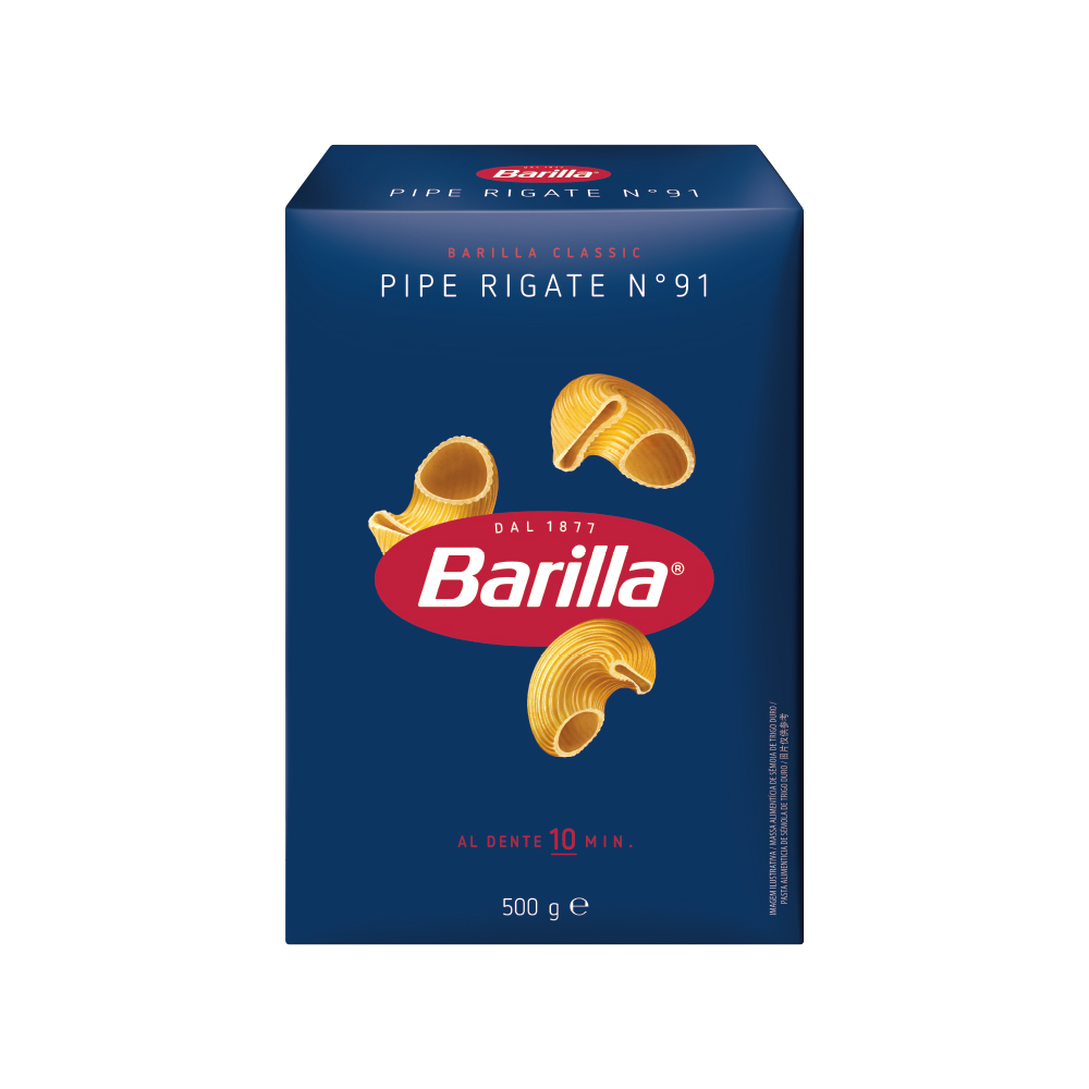 Barilla Pipe Rigate 12x500g - Mayers Fine Food