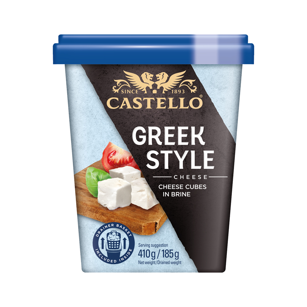 Castello Greek Style Cheese 6x410g - Mayers Fine Food