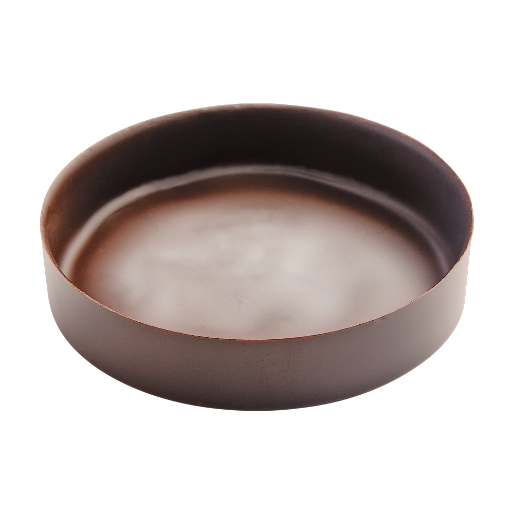 La Rose Noire Chocolate Shell Round 8cm 54pcs - Mayers Fine Food