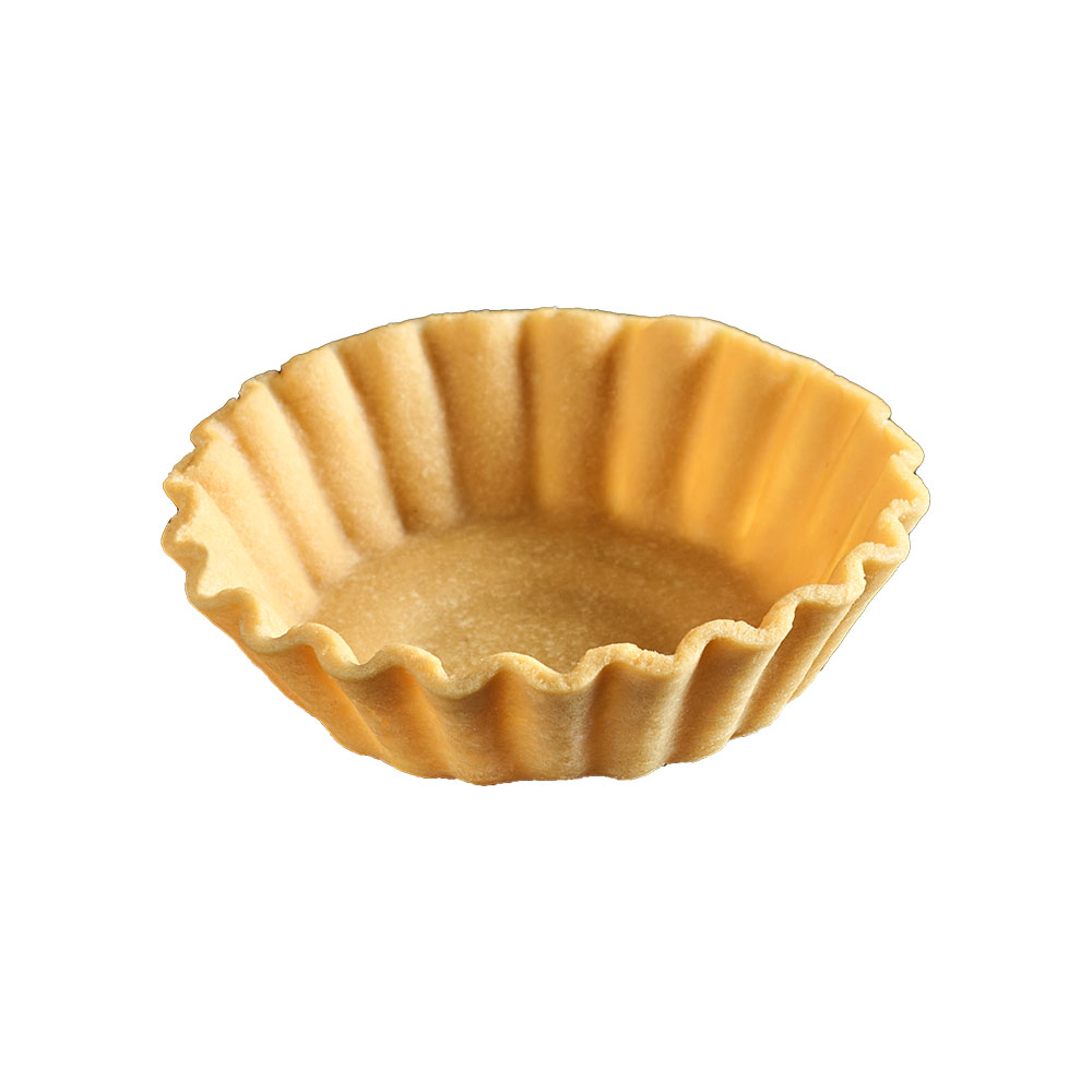 La Rose Noire Flower Paper Thin Tart Medium Round 120pcs - Mayers Fine Food